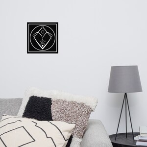 HEART'S DESIRE Sigil Matte Poster Manifest Your True Love Romance ...