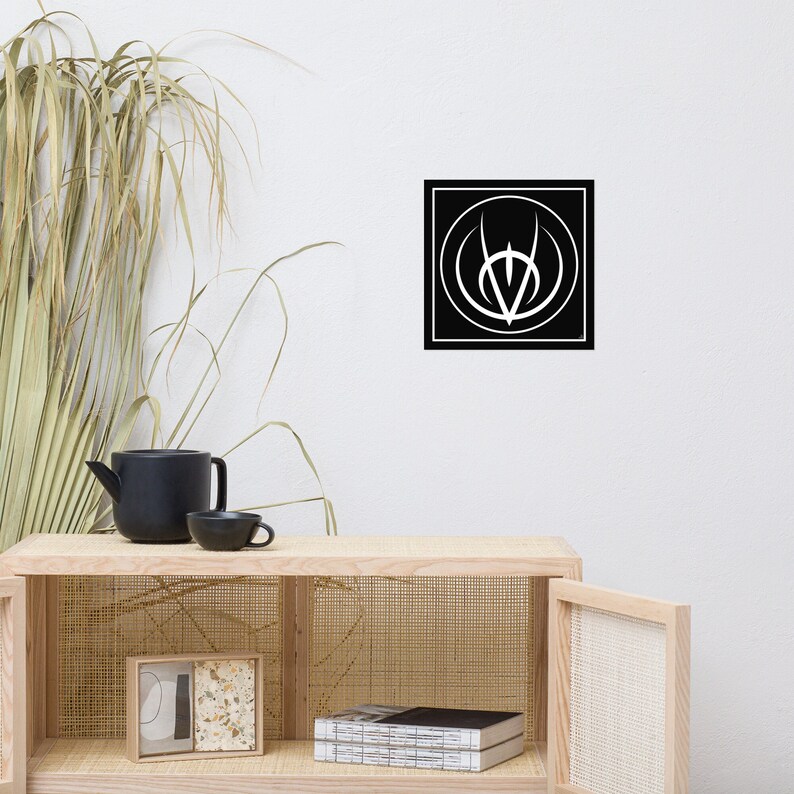 SIGIL MAGICK Matte Poster Artwork Positive Affirmation Symbol to ...