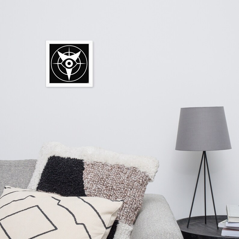 FOCUS Sigil Framed Poster Persistence Determination Power Positive ...