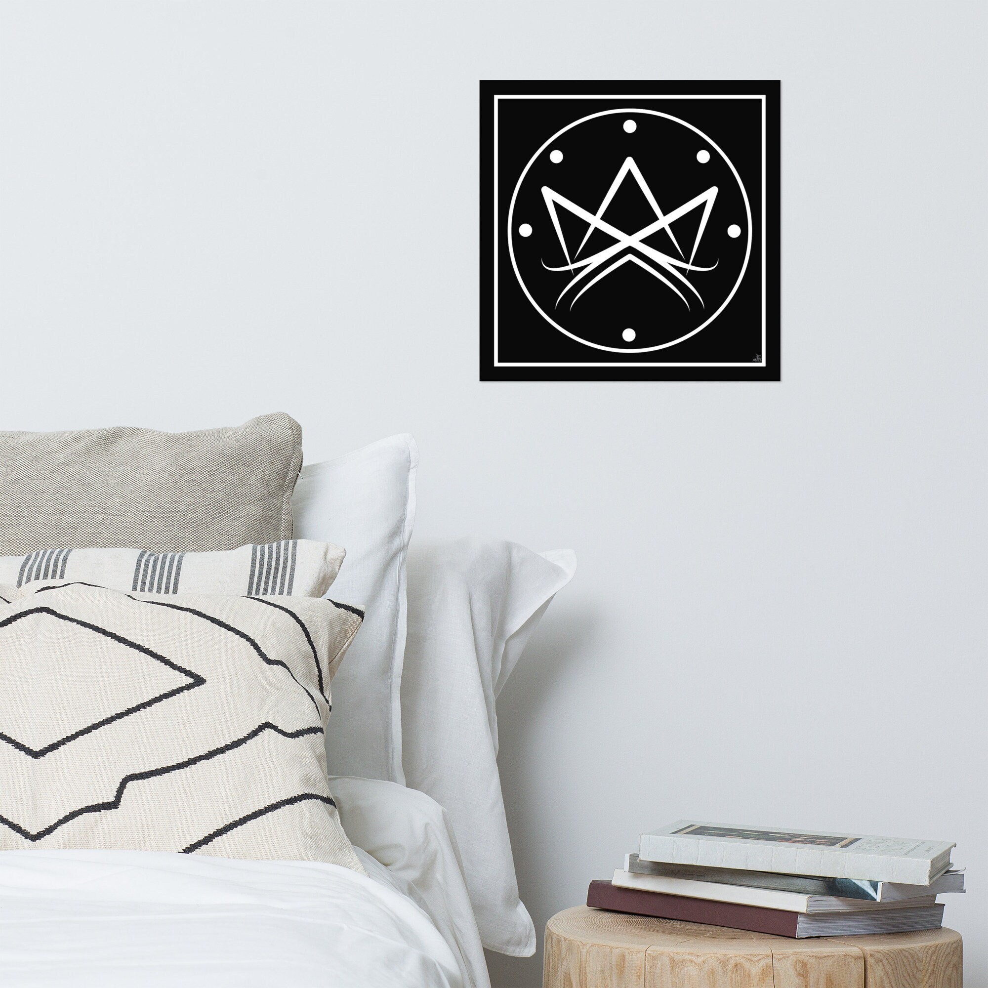 Sigil EXISTENTIAL KNOWLEDGE Poster Wall Art to Manifest Positivity in ...