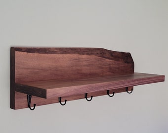 Entryway Shelf/ Coat Rack - Etsy