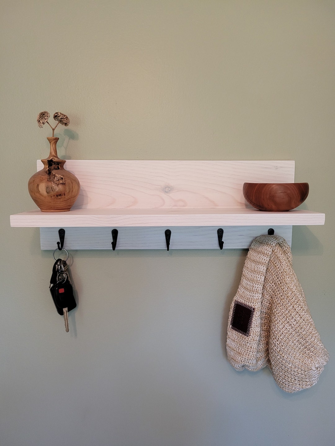 Entryway Shelf/ Coat Rack - Etsy