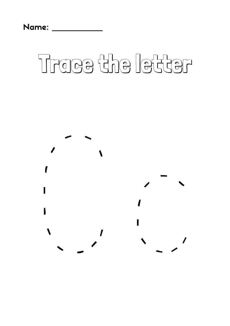 Alphabet Tracing the Letter Uppercase and Lowercase Pre-k or ...