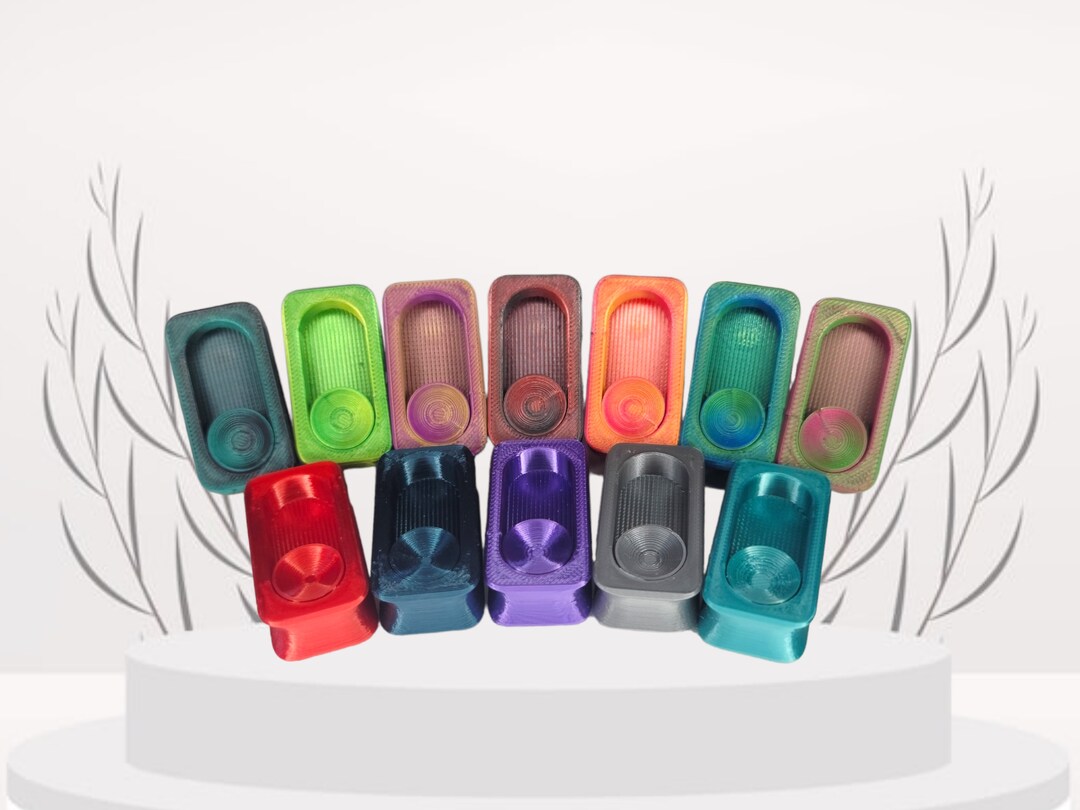 Fidget Slider EDC Haptic Fidget Pocket Toy Desk Fidget Toy Magnetic ...