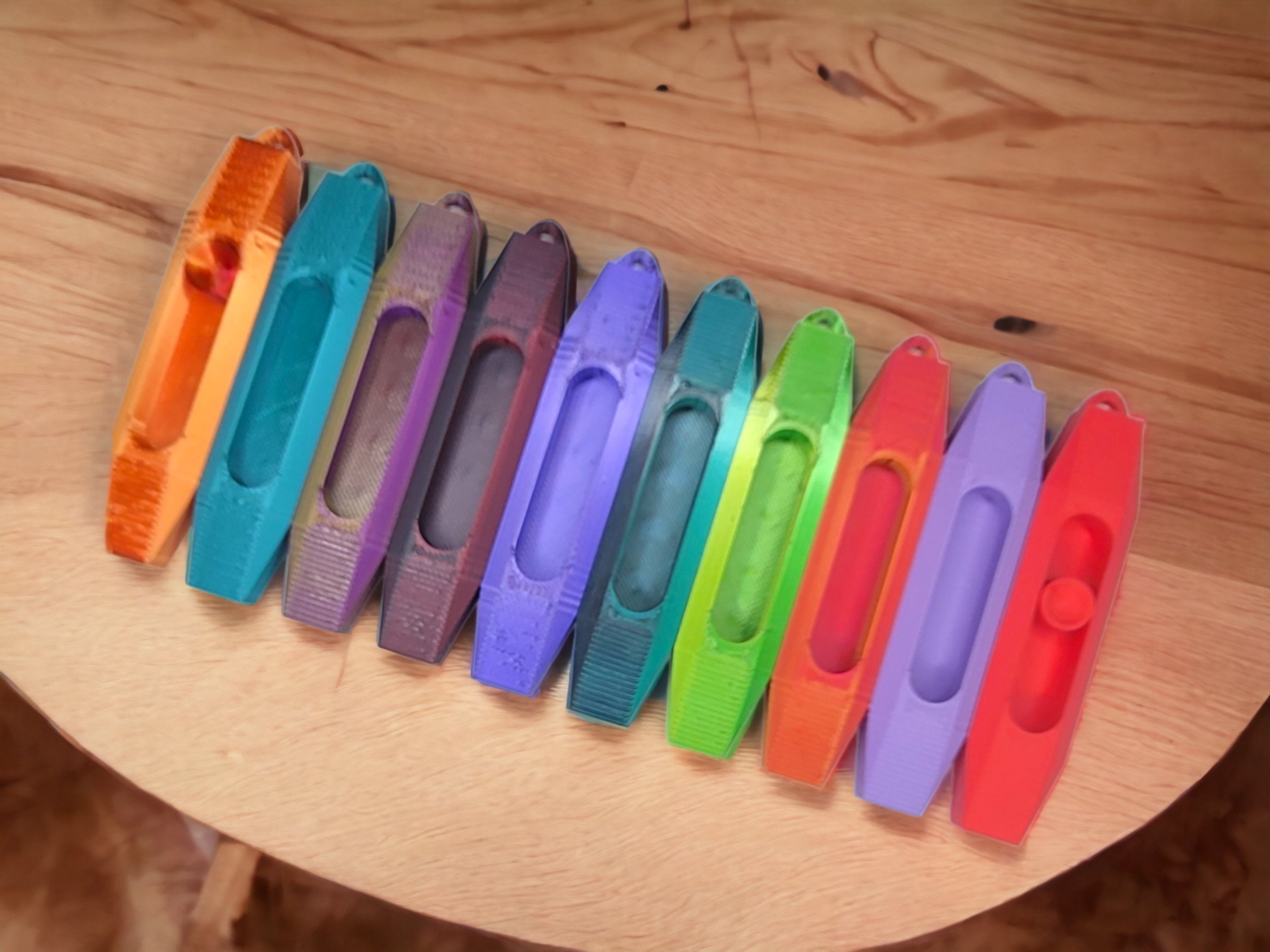 Fidget Slider Keychain EDC Haptic Fidget Pocket Toy Desk - Etsy