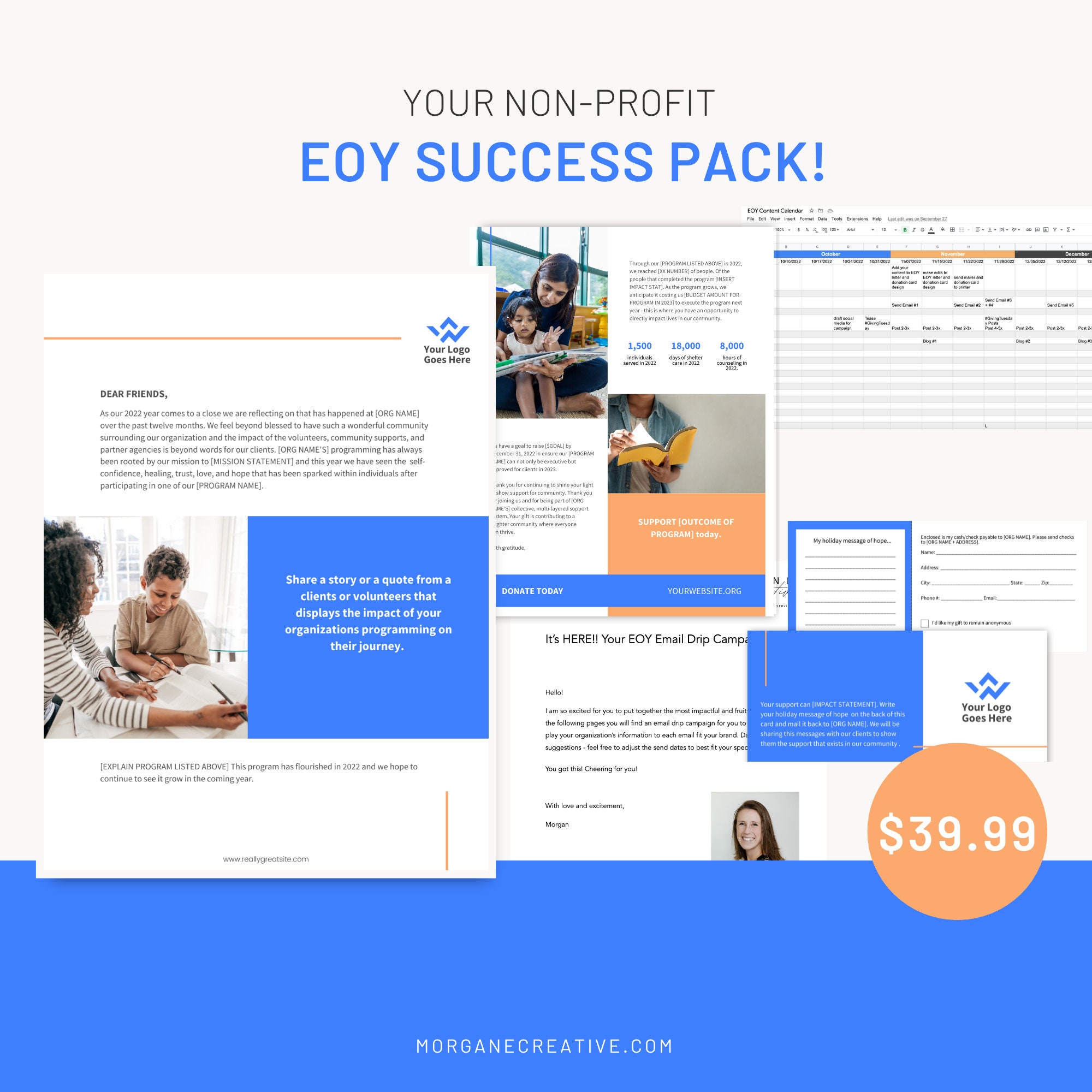 Nonprofit End-of-year Success Pack - Etsy