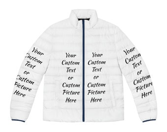Custom Puffer Jacket - Etsy