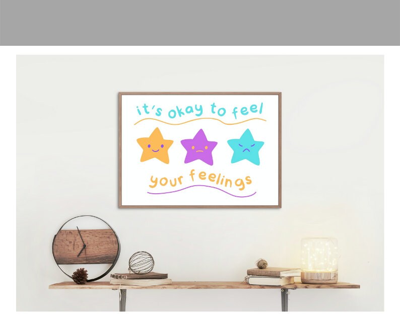 It's Okay to Feel Your Feelings : Word Art Prints | Printable ...