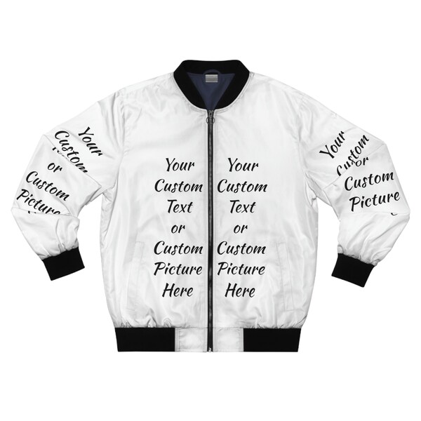 Custom Bomber Jacket - Make Your Own Bomber Jacket