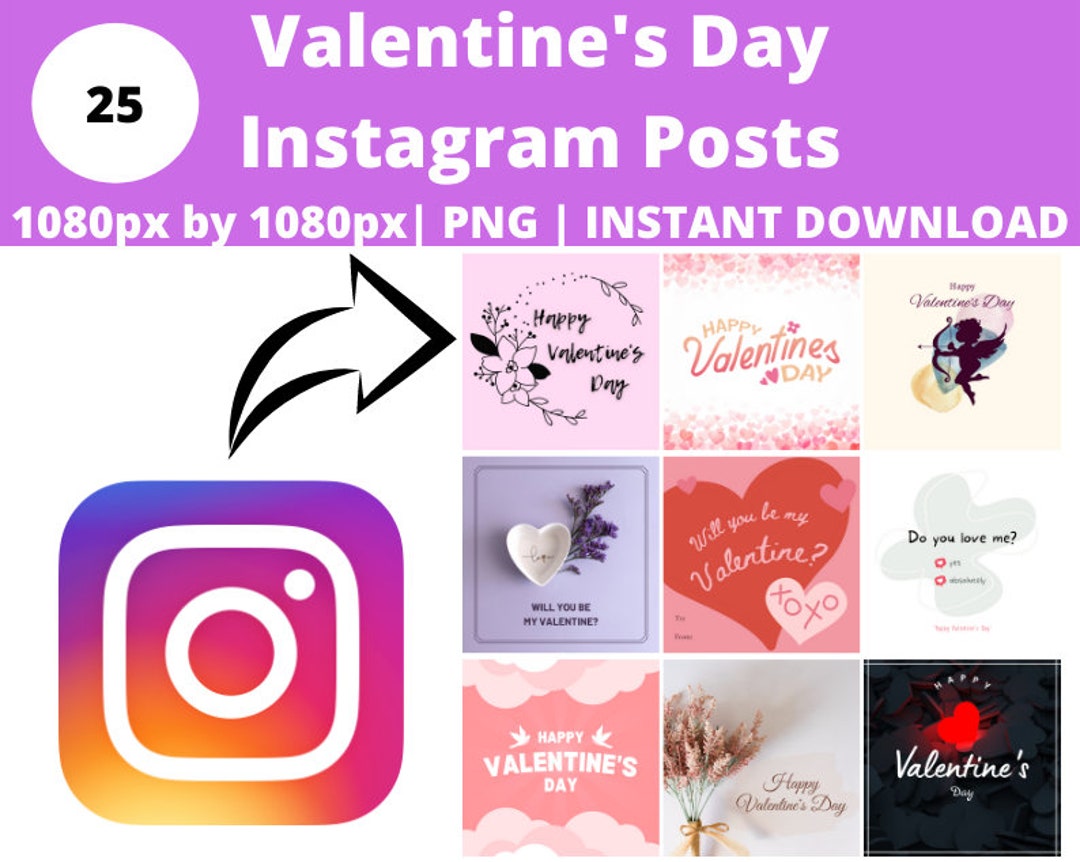 Valentine's Day Instagram Posts : 25 Happy Valentine's Day Instagram ...