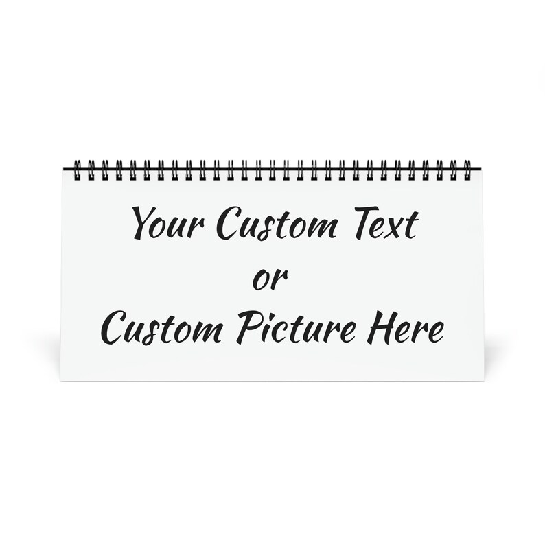 Custom Desk Calendar - Etsy