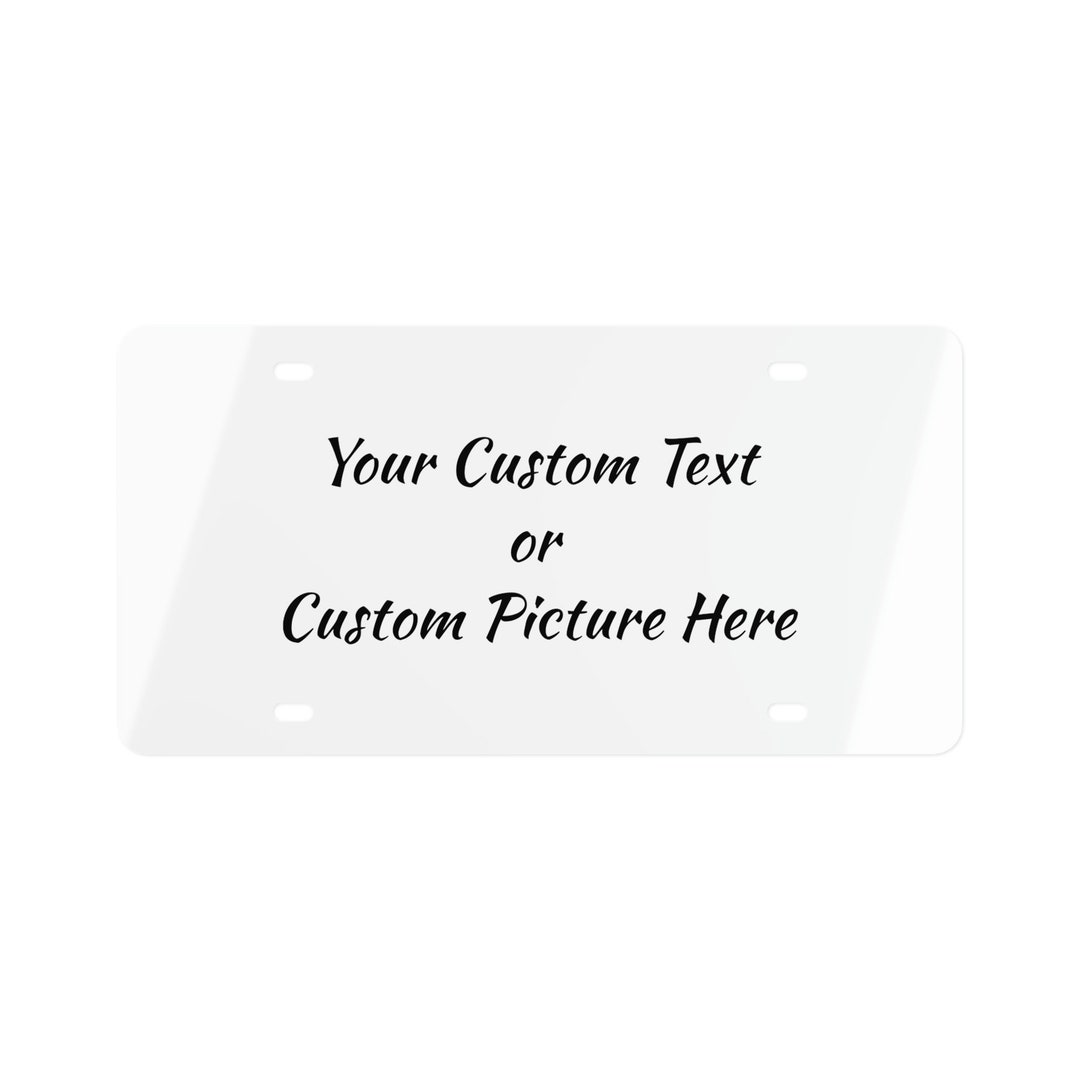Custom License Plate - Etsy