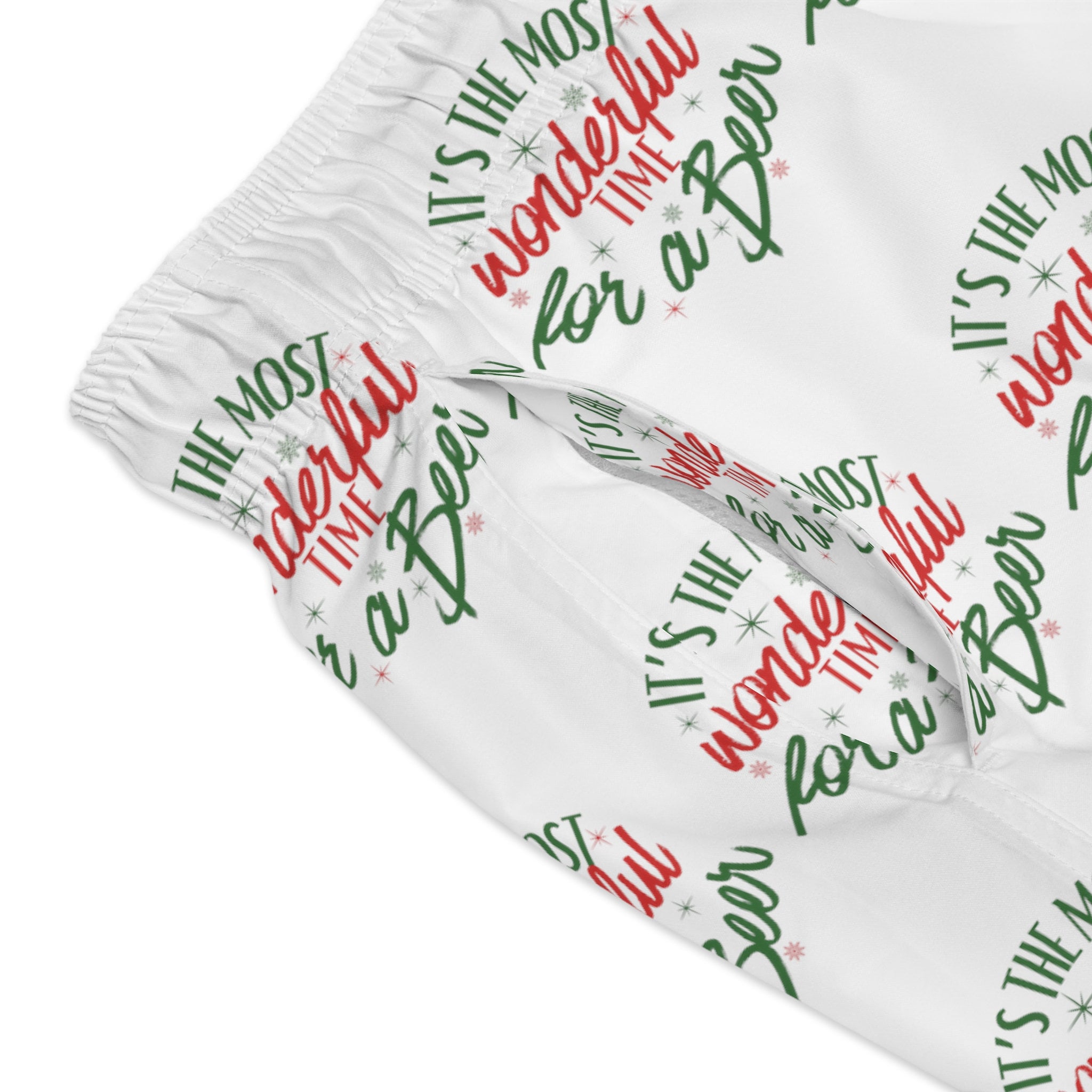 Christmas Swim Shorts/bathers It's the Most Wonderful - Etsy
