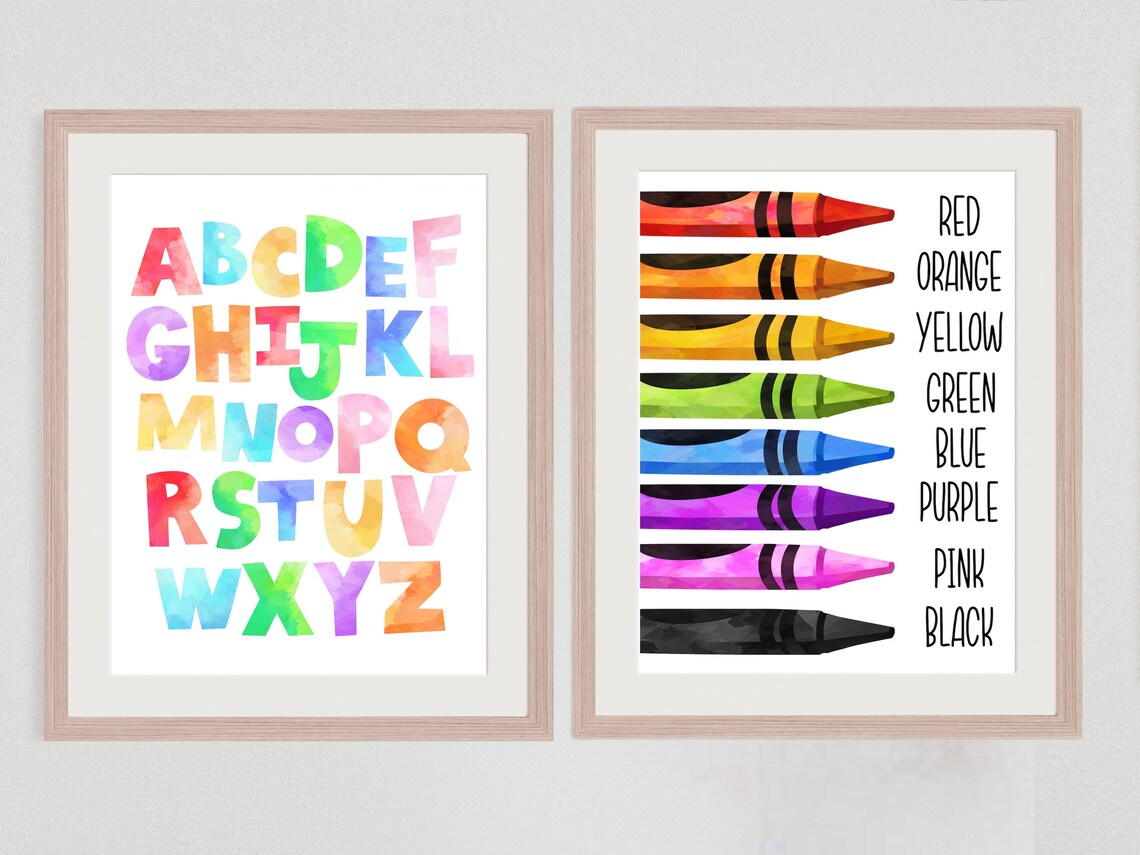 8 Printable Educational Posters Classroom Decor Homeschool - Etsy