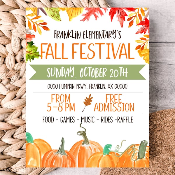 Fall Festival Signs - Etsy