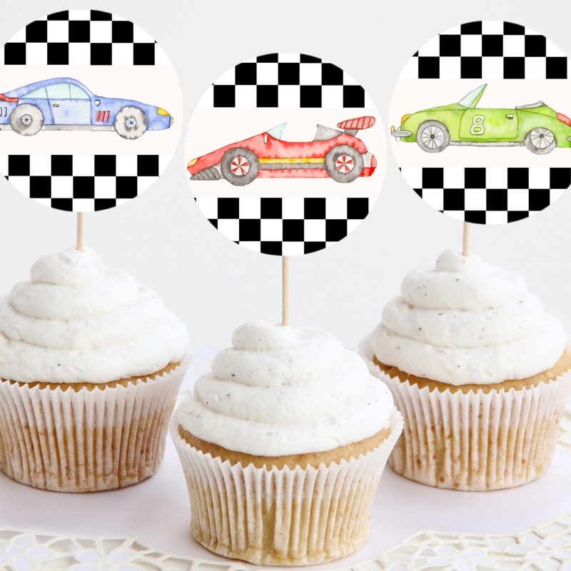 Race Car Topper - Etsy