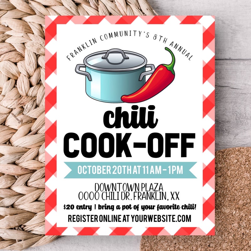 Chili Cook off Svg - Etsy