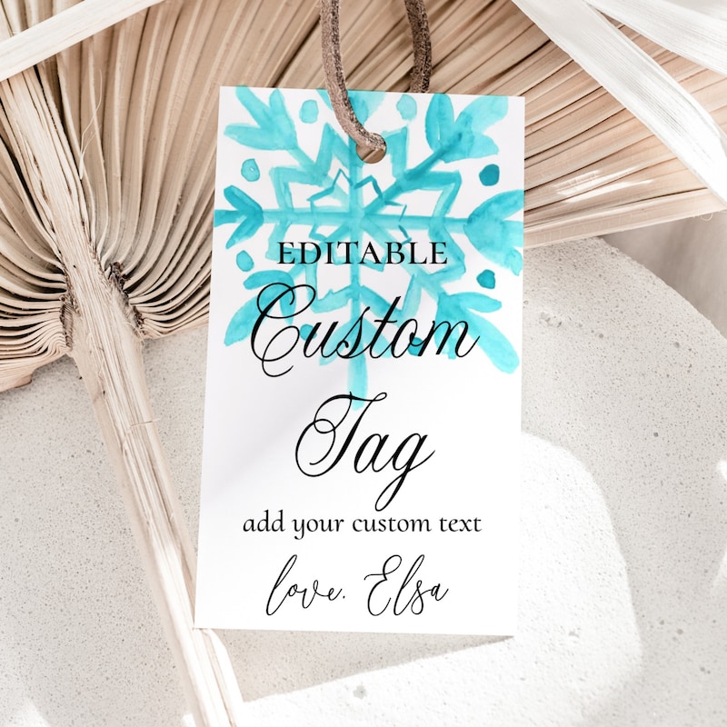 Snowflake Gift Tags - 60+ Gift Ideas for 2025