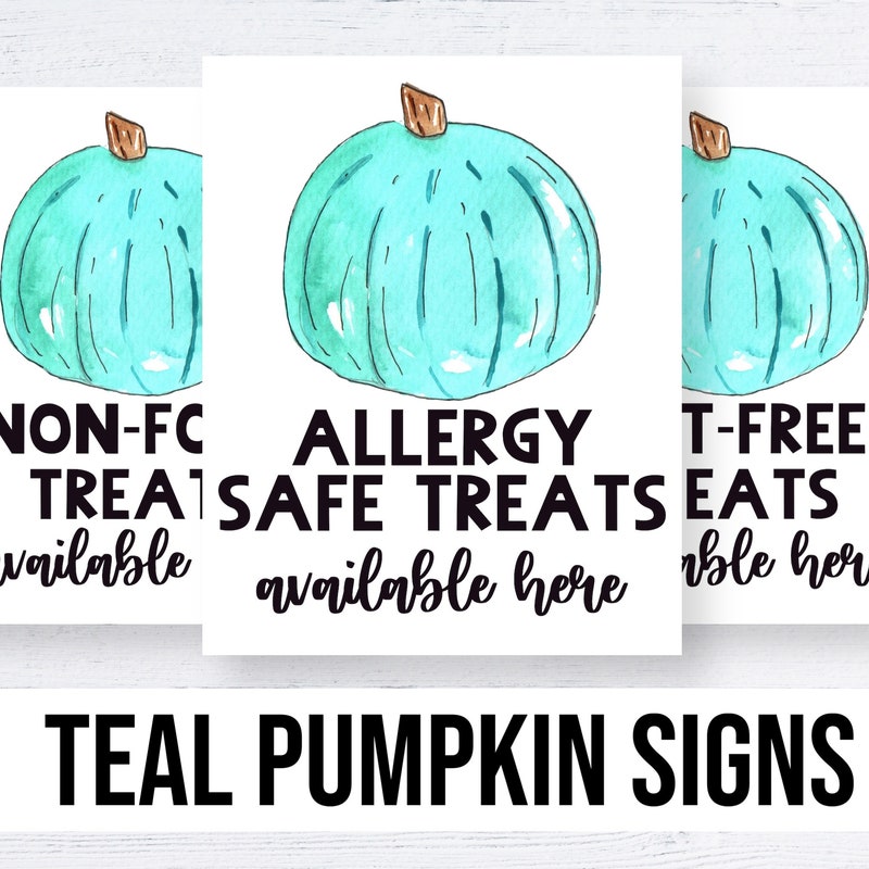 Teal Pumpkin - Etsy