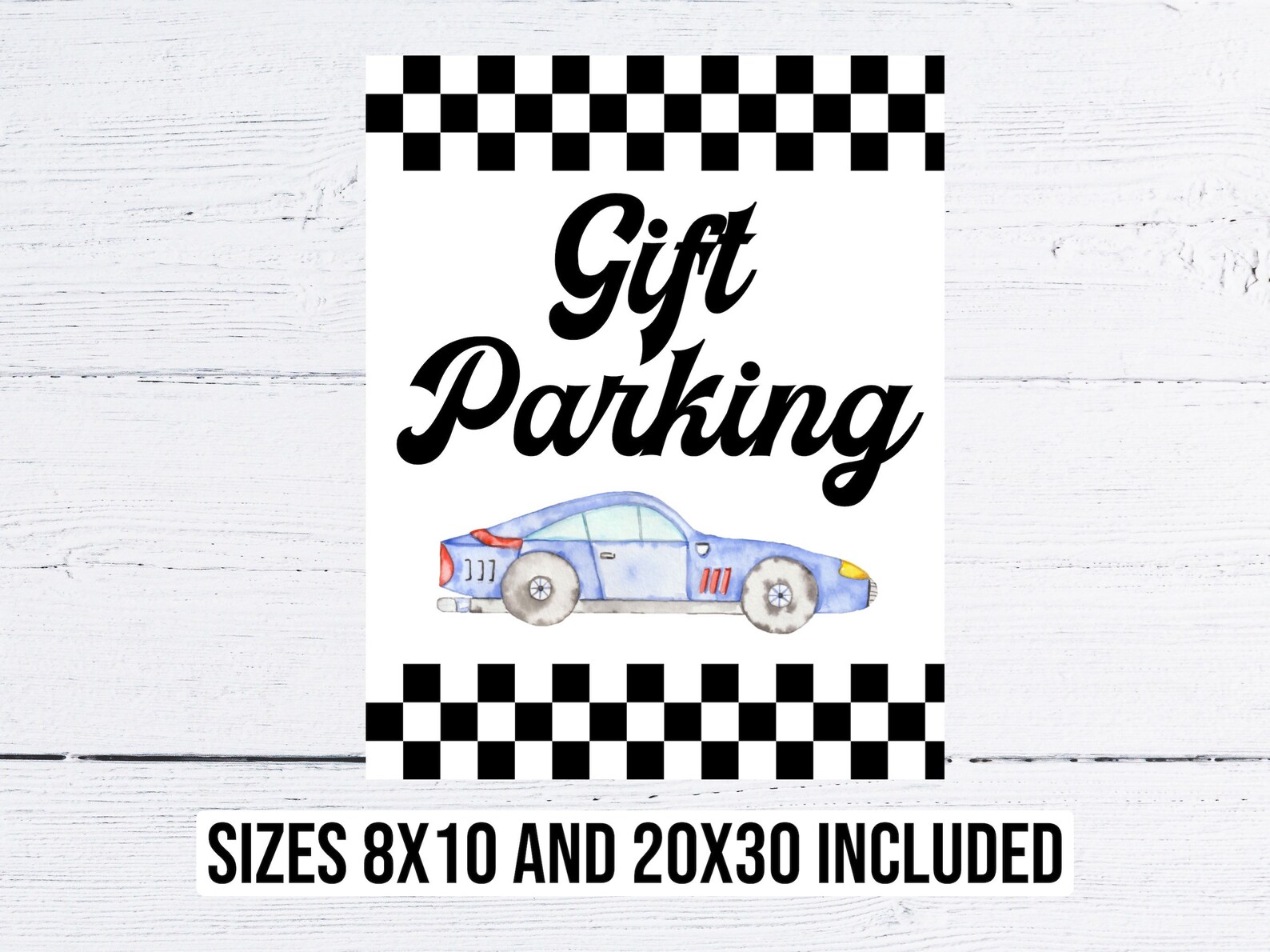 Editable Race Car Party Signs Racecar, Two Fast, Fast One, Printable ...