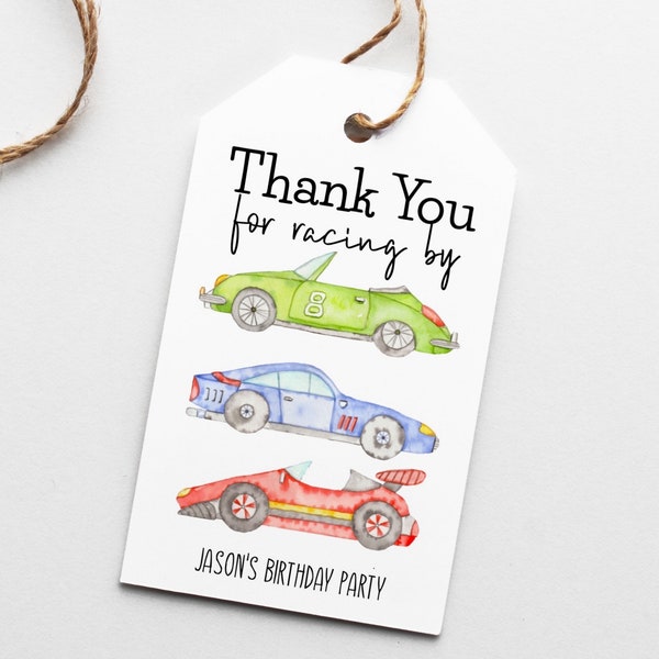 Hot Wheels Thank You - Etsy