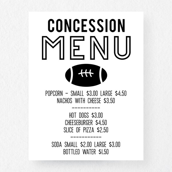 Concession Stand - Etsy