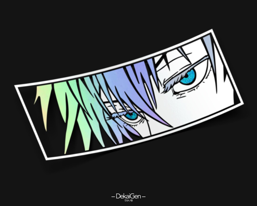 Sparkle Eyes Decal // JDM Bumper Style - Etsy