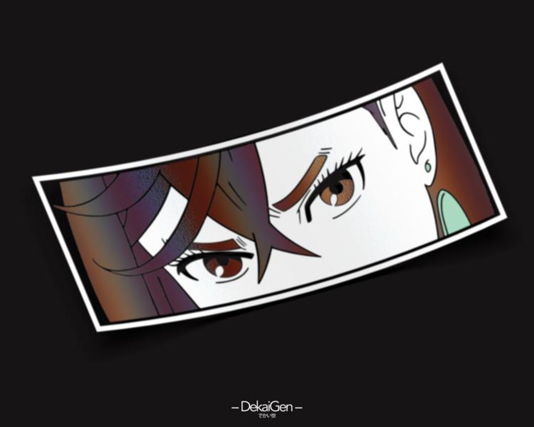 Momo Eyes Decal // JDM Bumper Style - Etsy