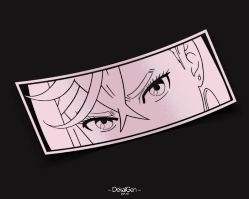 Momo Eyes Decal // JDM Bumper Style - Etsy