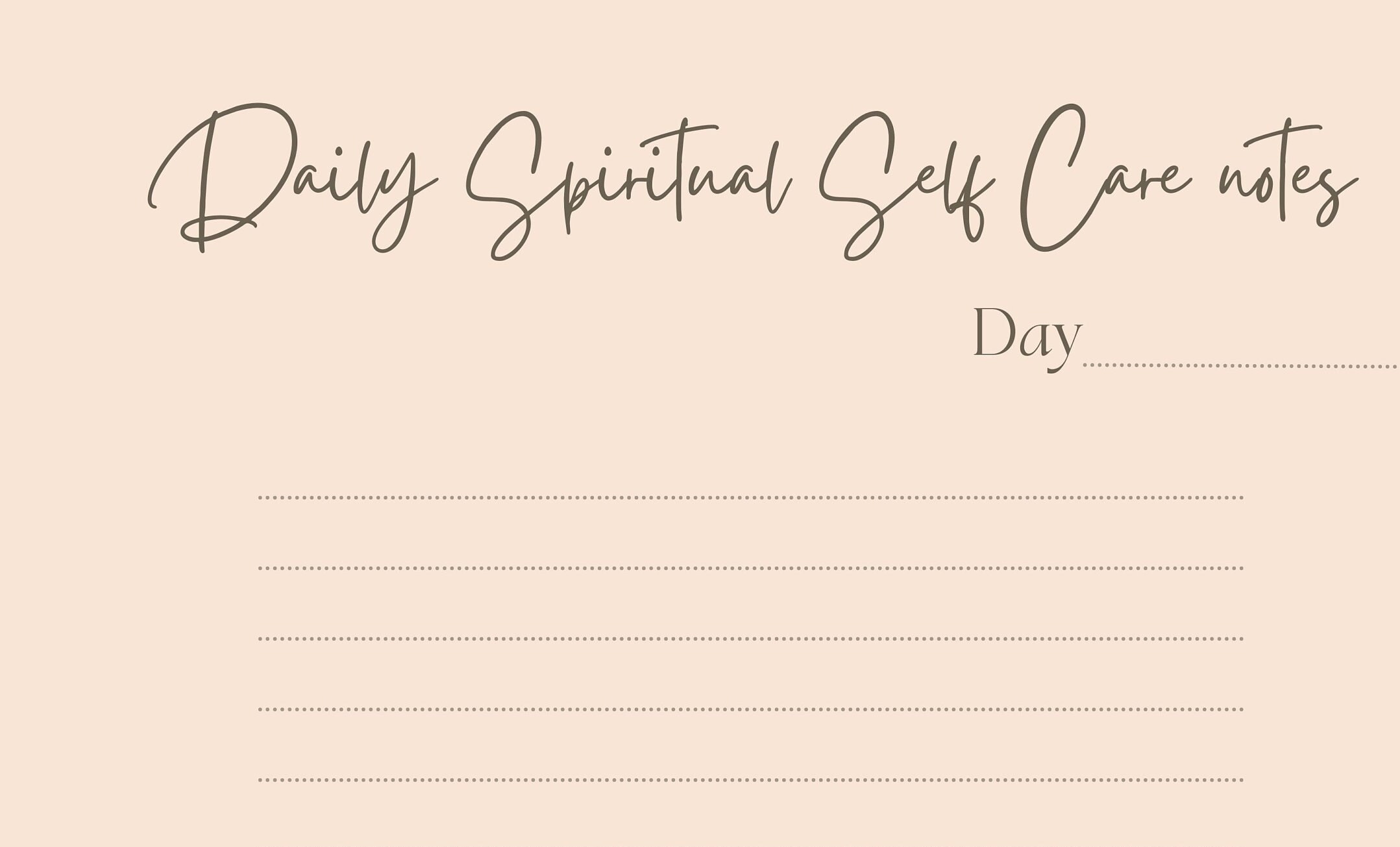 30-day Spiritual Self Care Journal Challenge - Etsy