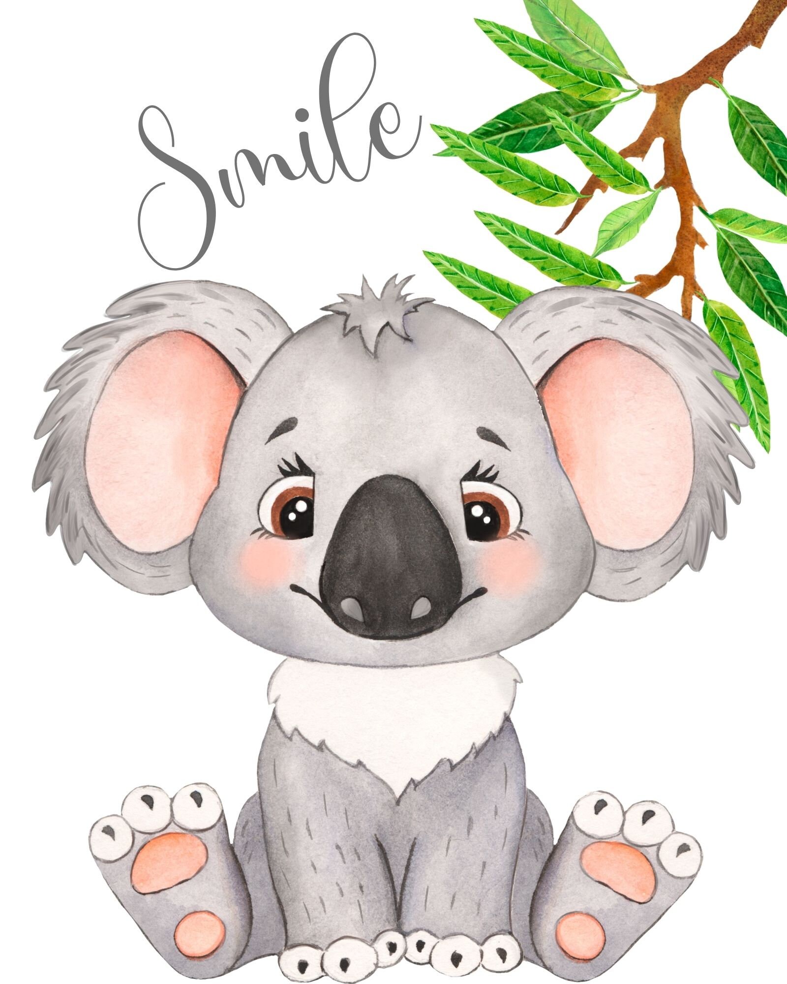 Printables Nursery Décor-wall Art-children's Digital Art Set-set of 6 ...