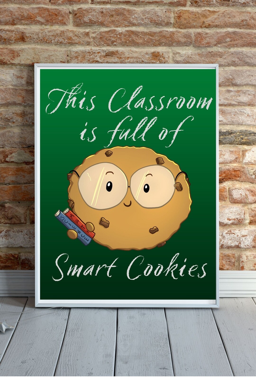 Smart Cookie-digital Printable Wall Art - Classroom -high Quality 8x10 ...