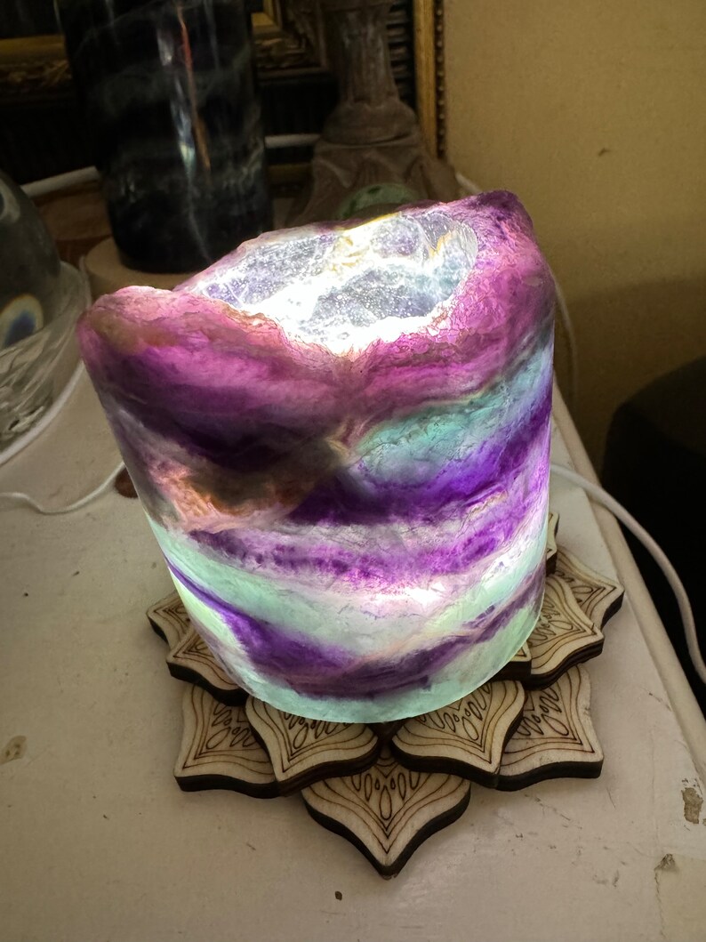 Lotus Display Base WHITE LIGHT. - Etsy