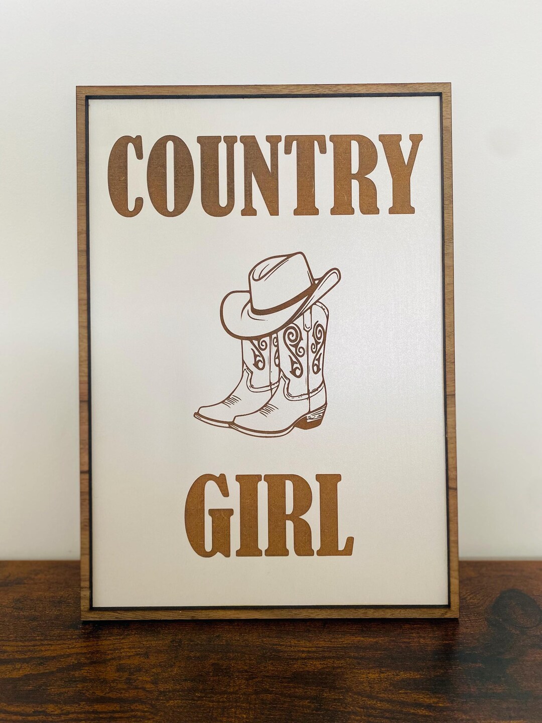 Country Girl Country Theme Wall Sign - Etsy