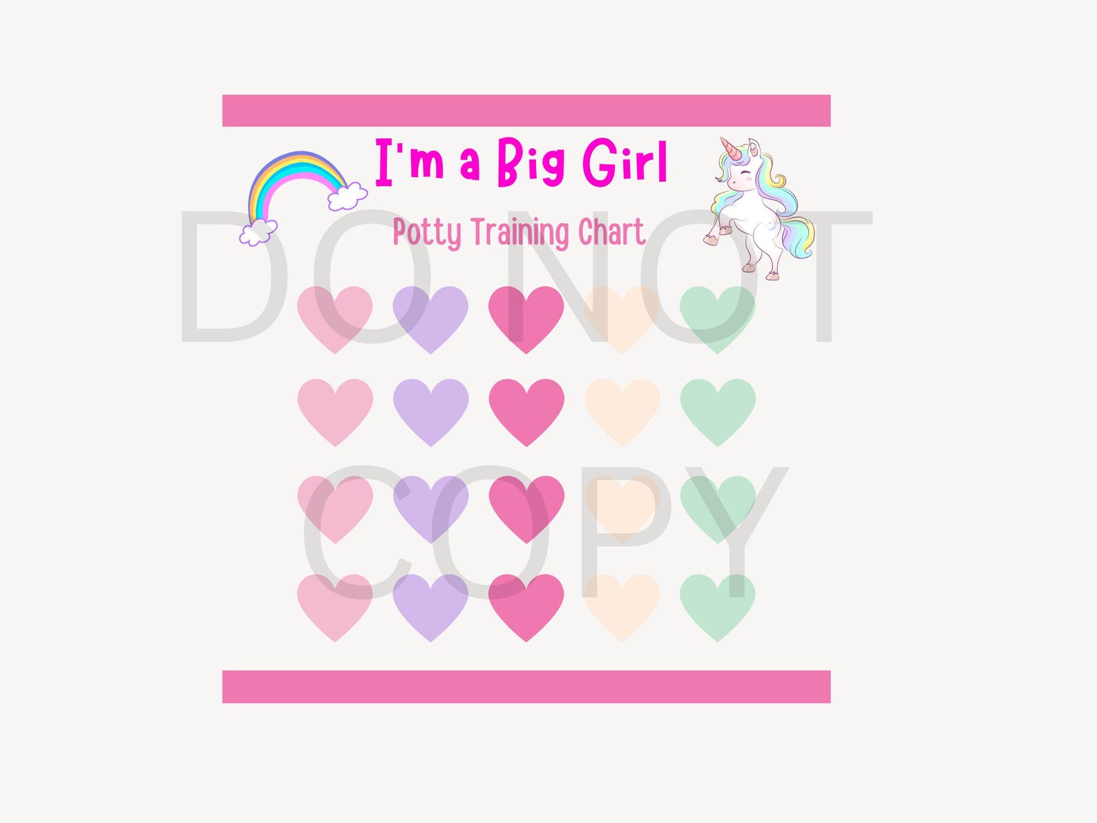 Toddler Girl Potty Training Chart, Reward Chart Printable, Princess ...