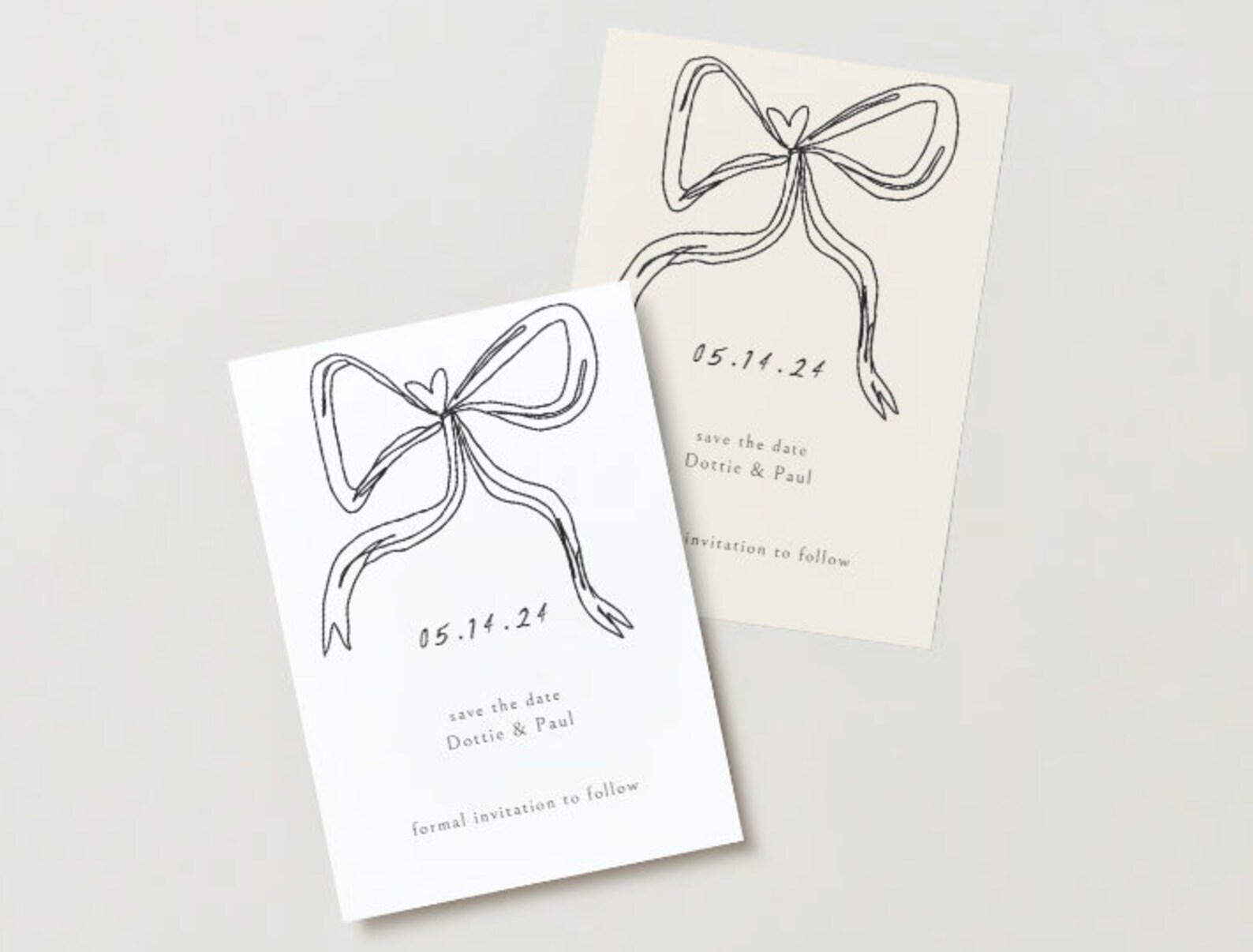 Hand Drawn Save the Date - Etsy