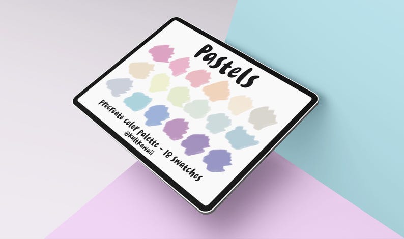 Pastel Color Palette - Etsy