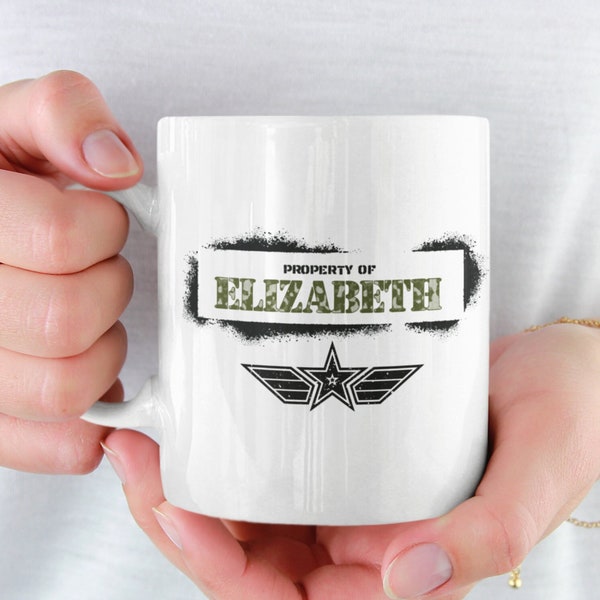 Personalized Military Coffee Mug - Etsy