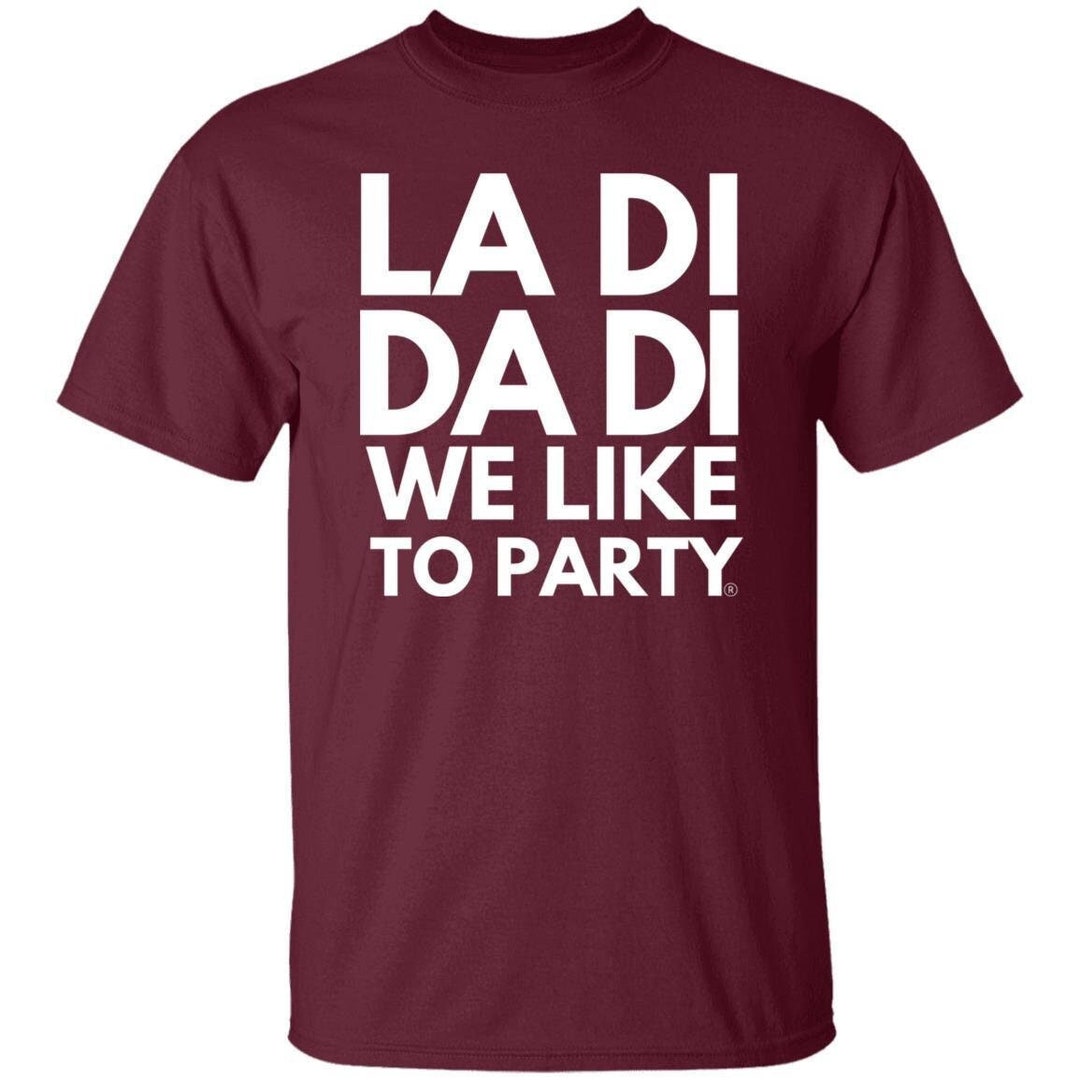La Di Da Di Unisex T-shirt, Heavyweight, Classic Tee, Short Sleeve, Men ...