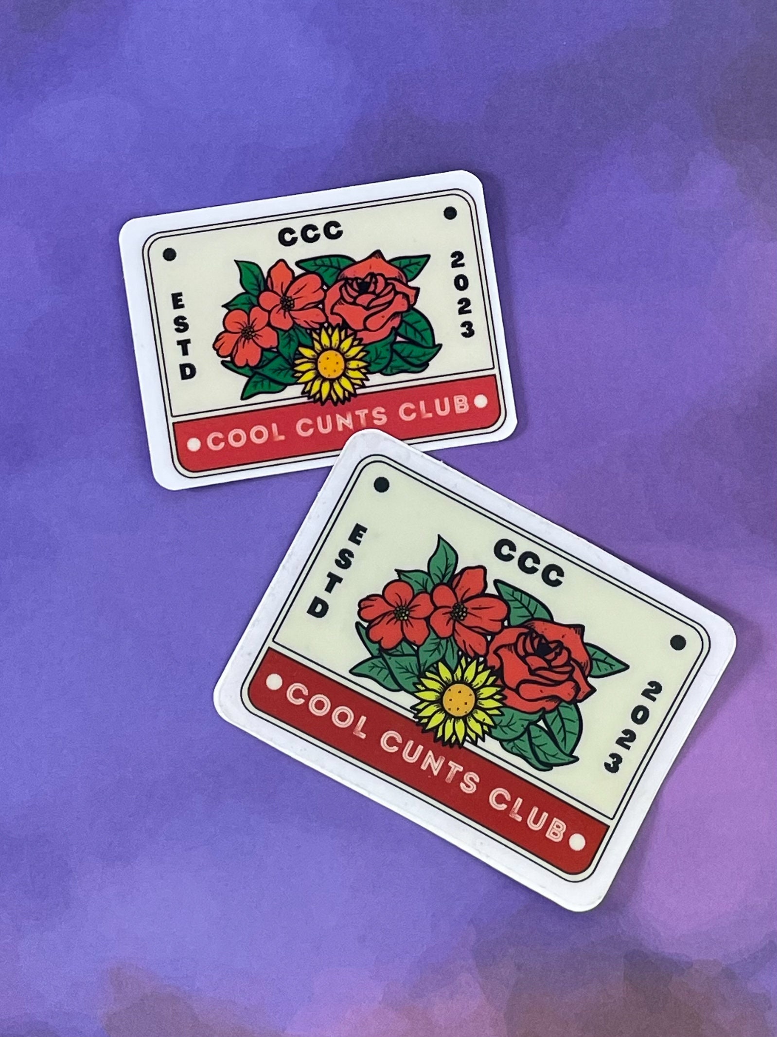 CCC Sticker Cool Cnts Club Sticker Adult Humor Adults Only Funny ...