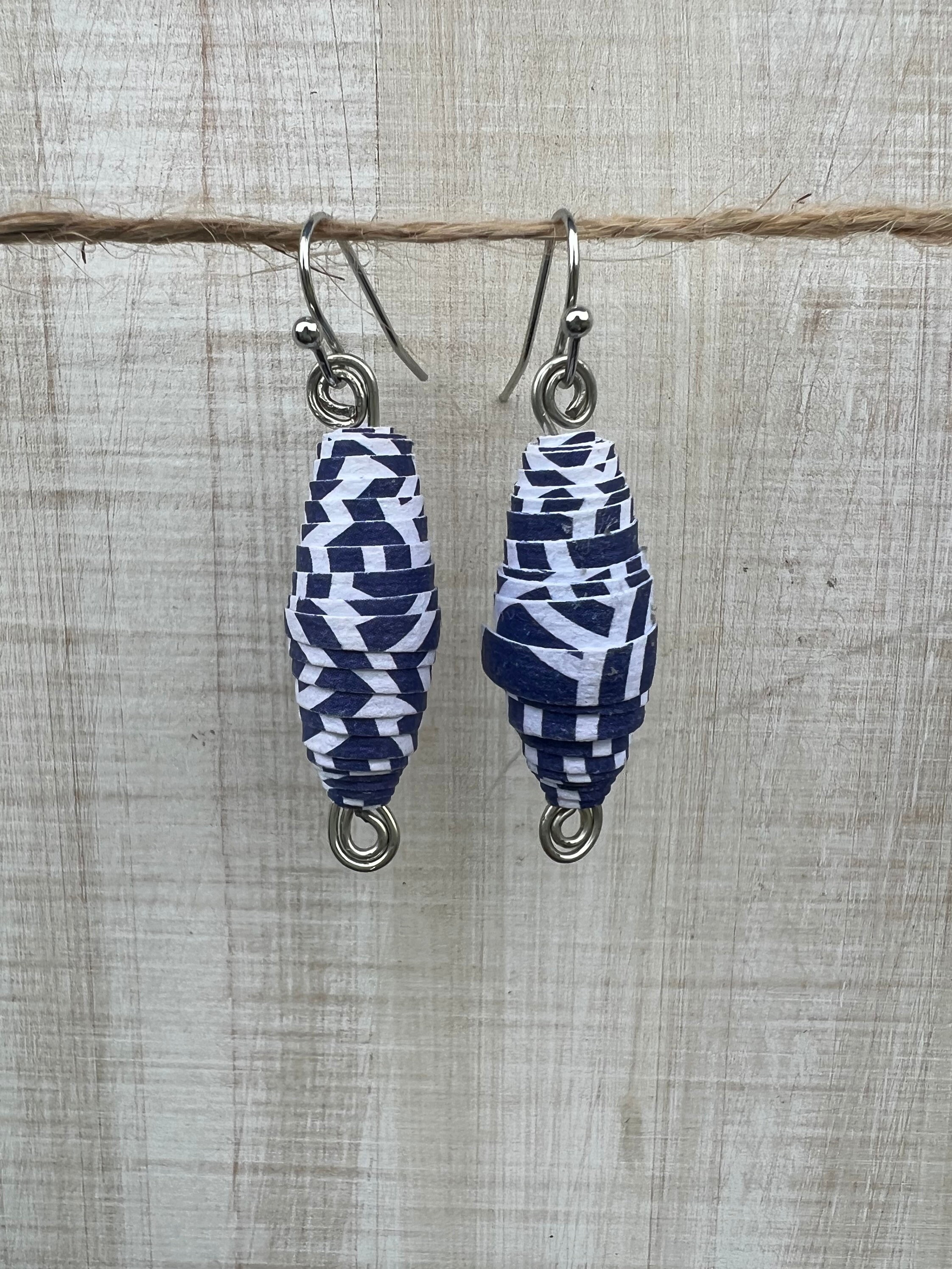 Paper Bead Earrings (paper Beads Handmade in Uganda) - Etsy