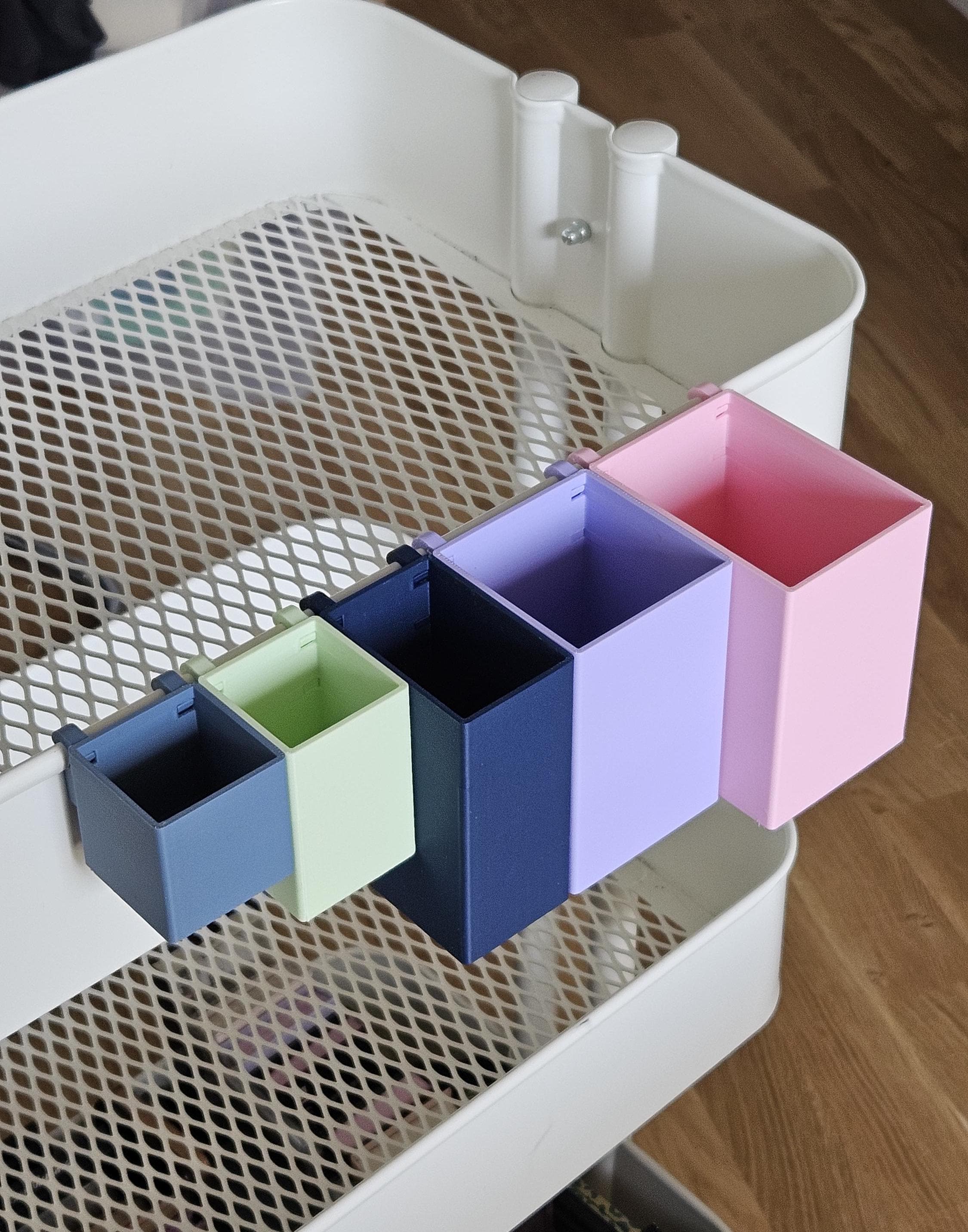 3D Printable Side Boxes for IKEA RÅSKOG Trolley - Digital Download | Extra Storage Solution for ...