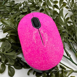 Custom Glitter Computer Mouse - Etsy