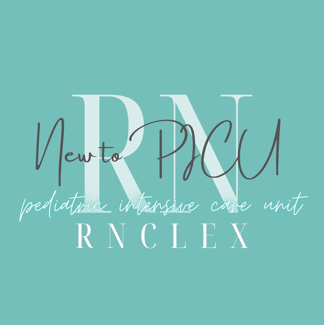 New to PICU Notes / Critical Care Cheat Sheet - Etsy