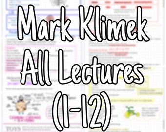 Mark K Nclex Review Lecture Notes | Etsy UK