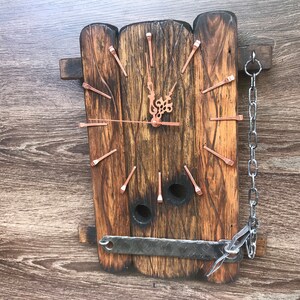 Boutique Wall Clock, Wooden Wall Clock, Handmade Clocks, Rustic Clocks ...