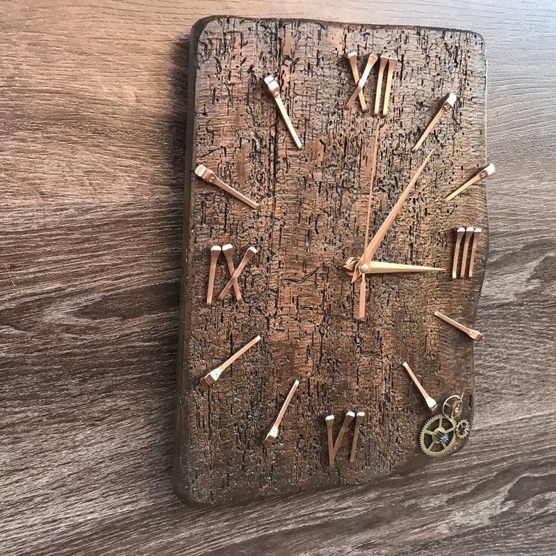 Handmade Wood Clock - Etsy