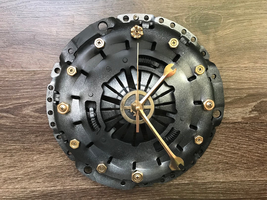Metal Wall Clock, Recycled Wall Clock, Wall Clock Vintage, Modern Wall ...