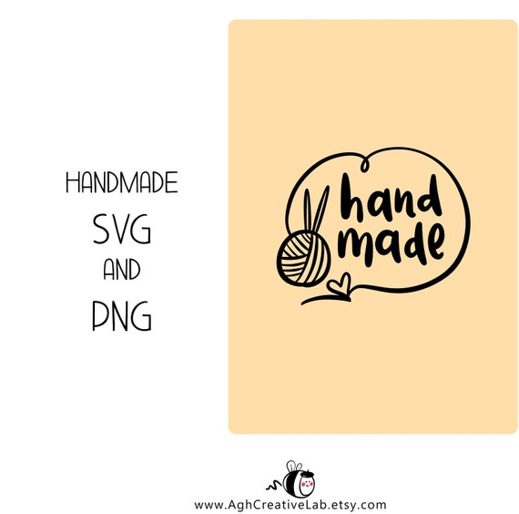 Handmade SVG Svg Files for Cricut Svg File Commercial Use | Etsy
