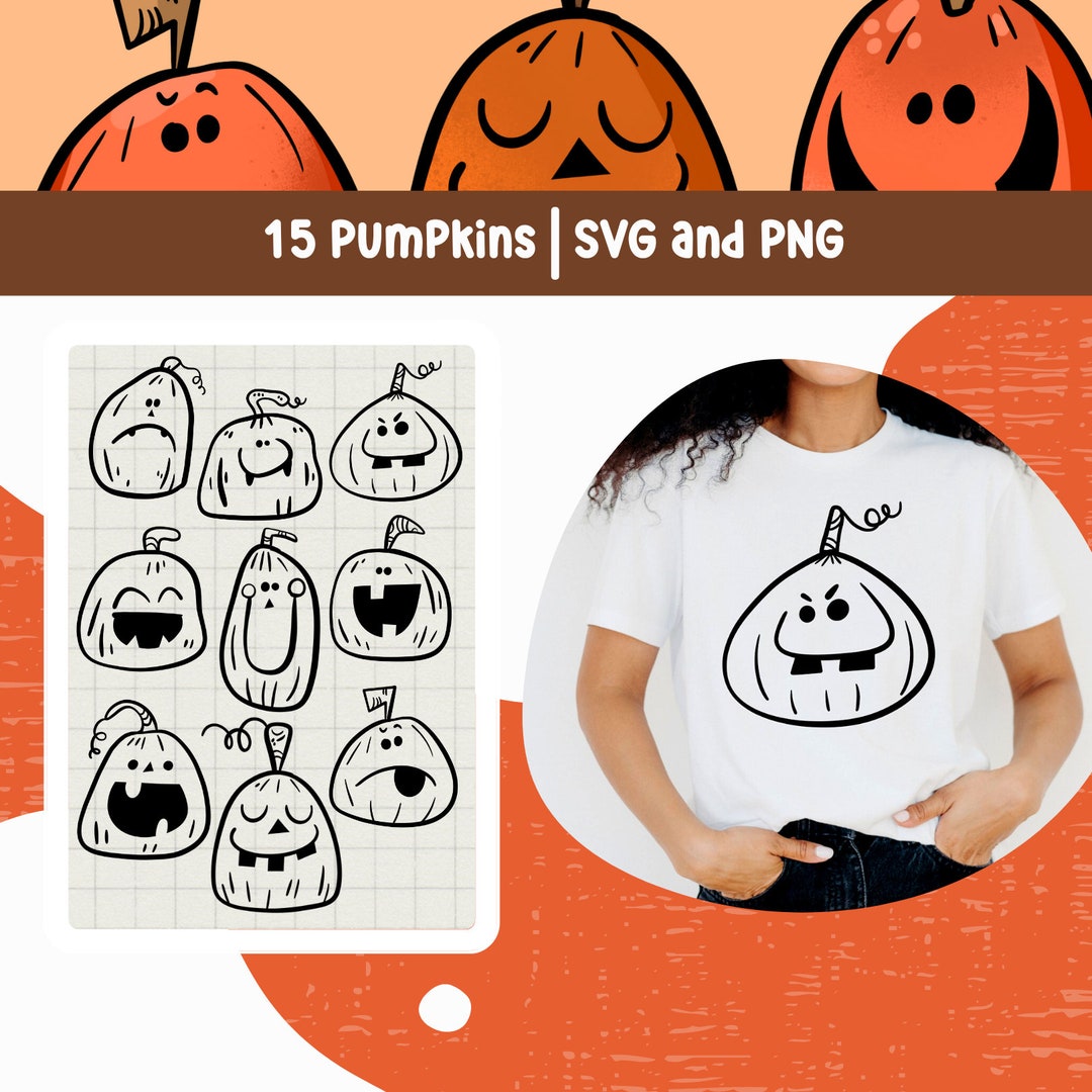 Halloween SVG Cut File Pumpkin Svg Spooky Cute Halloween PNG Design ...